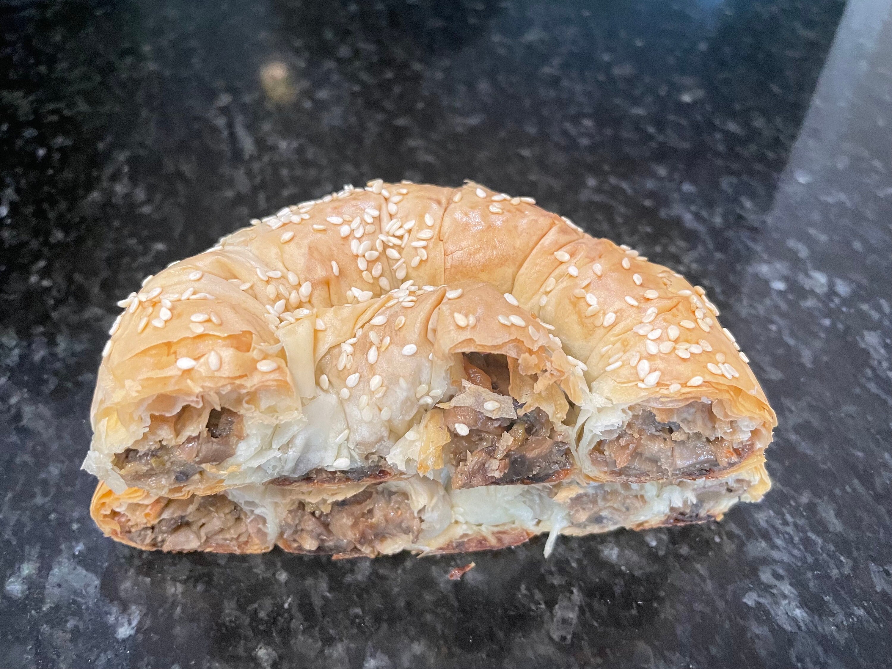 Manitaropita - Mushroom Pie - Etsy