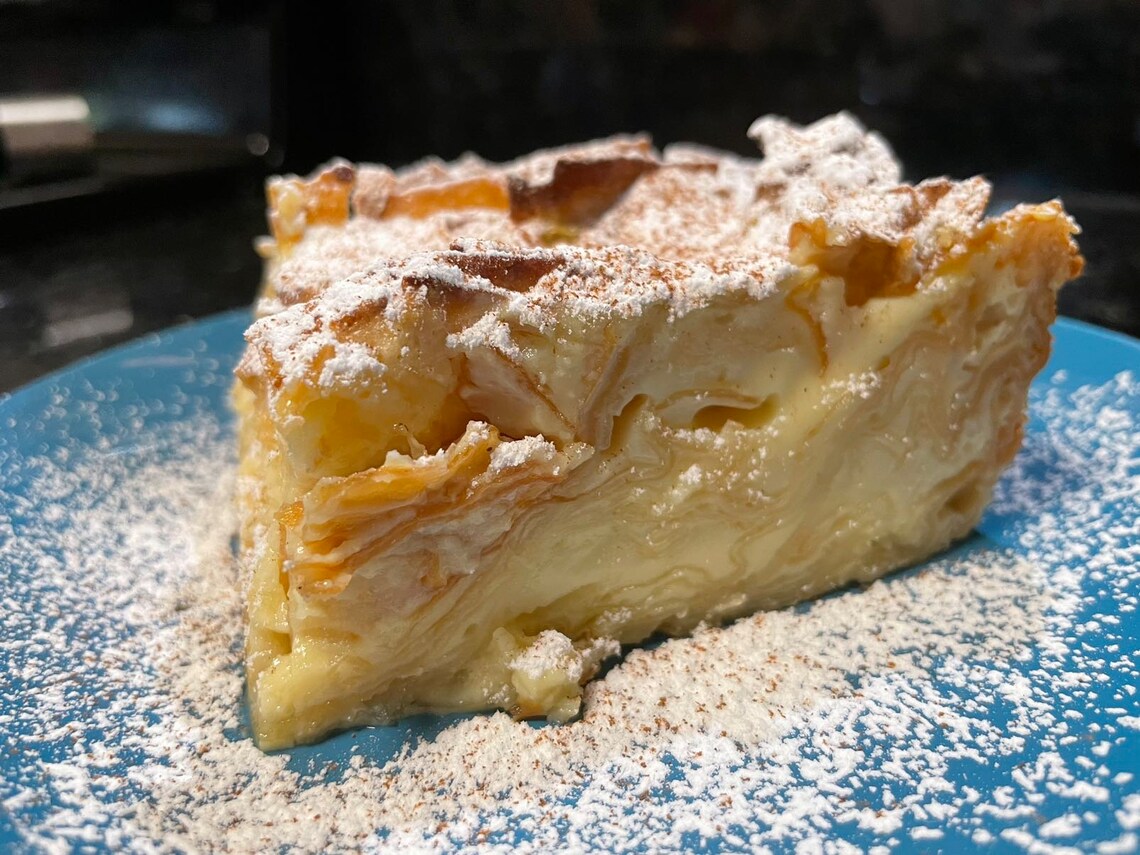 Bougatsa - Greek Breakfast Pastry - Etsy