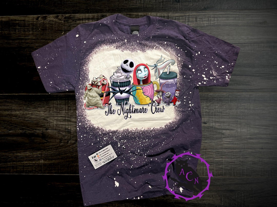 Nightmare Crew T-shirt NMBC Halloween Nightmare Movie Tim Burton Jack ...