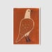 White Pigeon on Rust - Etsy