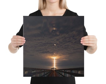 Spacex Rocket Launch Print, Falcon 9 Merlin Engine, Falcon 9 Poster ...