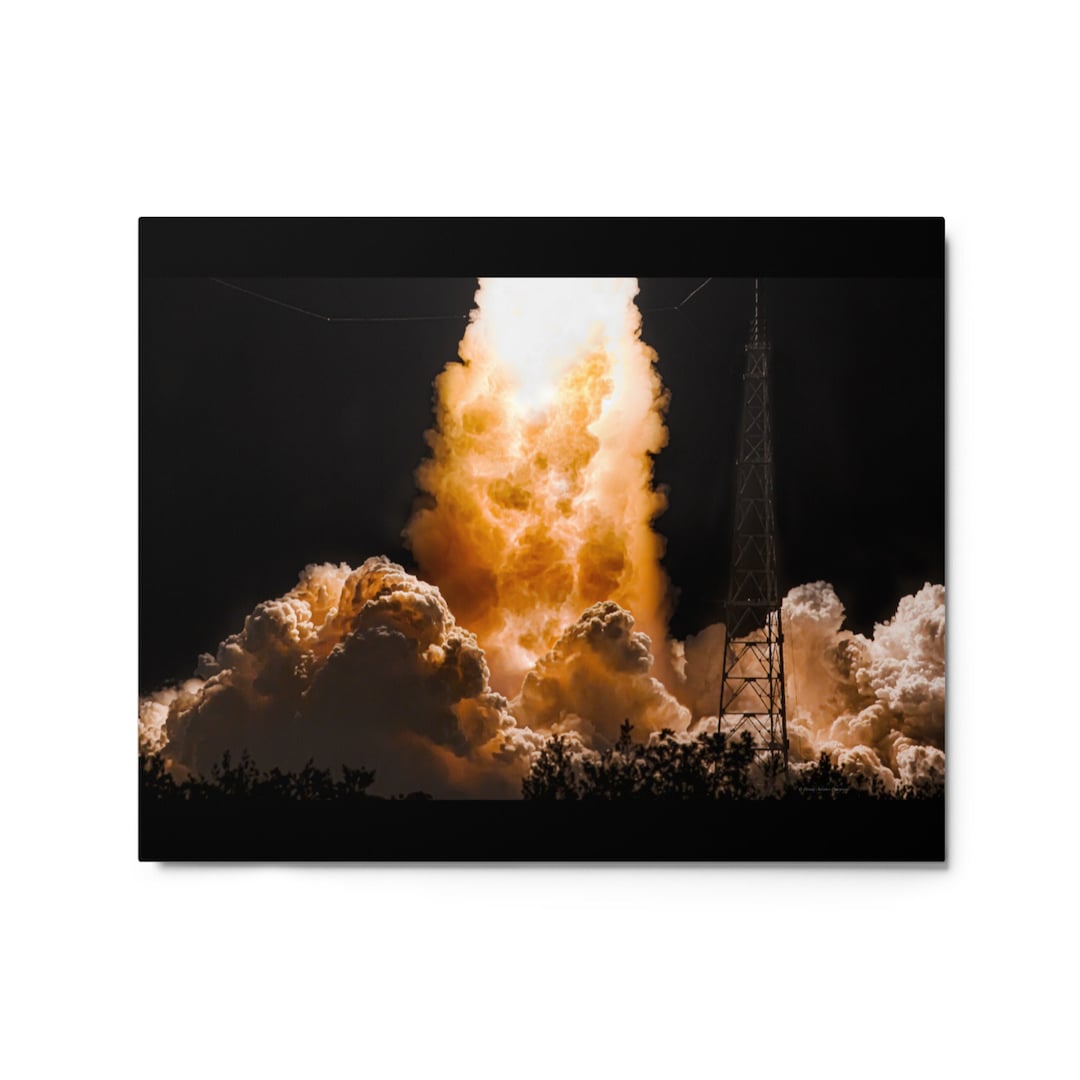 Fire & Fury of NASA SLS Artemis Rocket Metal Print - Etsy