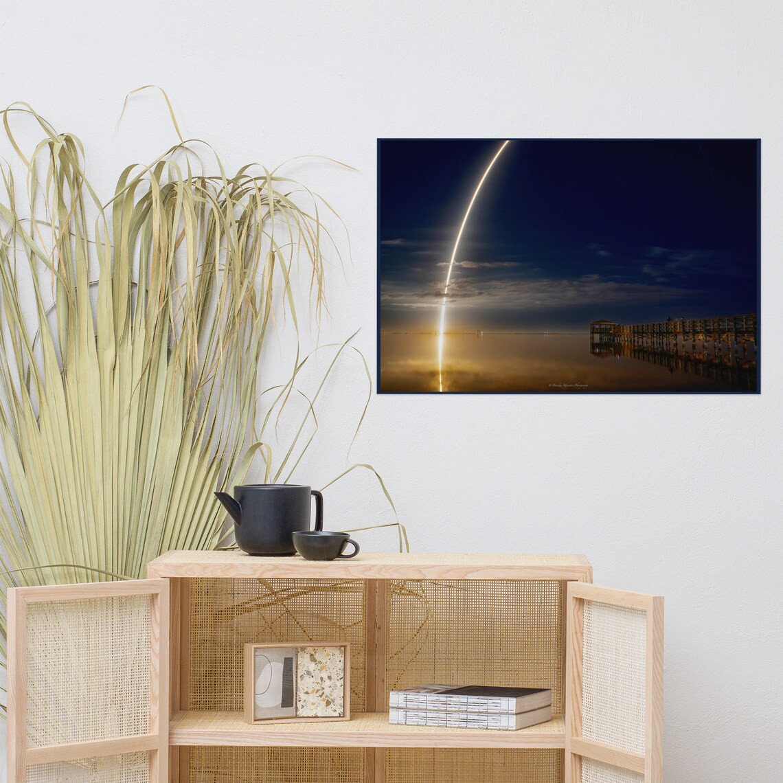 Spacex Falcon 9 Launch Poster Print, Starlink Group 5-3, Space Theme ...