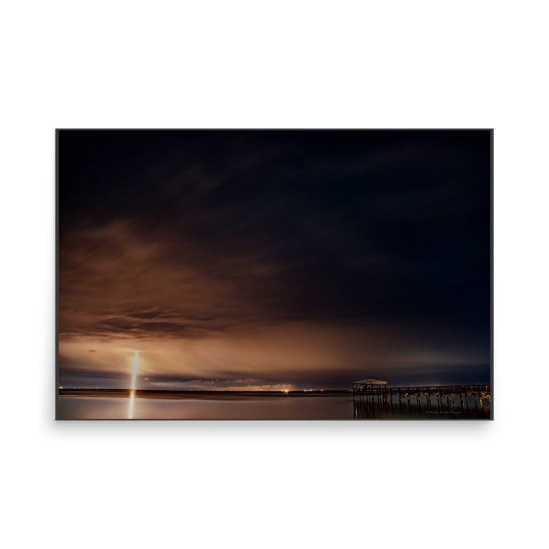 Spacex Starlink 5-2 Matte Poster Print, Falcon 9 Rocket Launch - Etsy