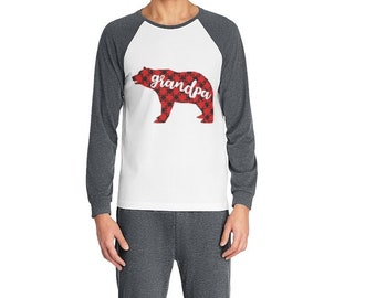 Grandpa Pajamas Christmas - Etsy