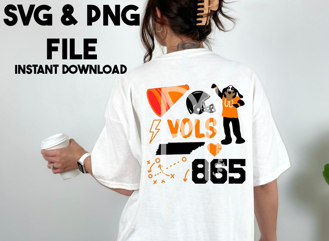 Vols Football Shirt Design, Vols, Tennessee Football Svg, Football Png ...