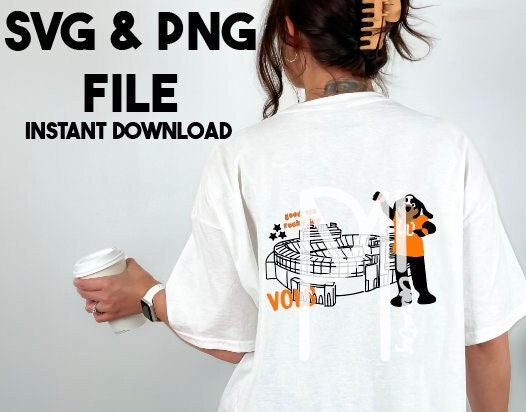 Vols Design With Stadium & Smokey Vols Shirt Design Vols Collage ...