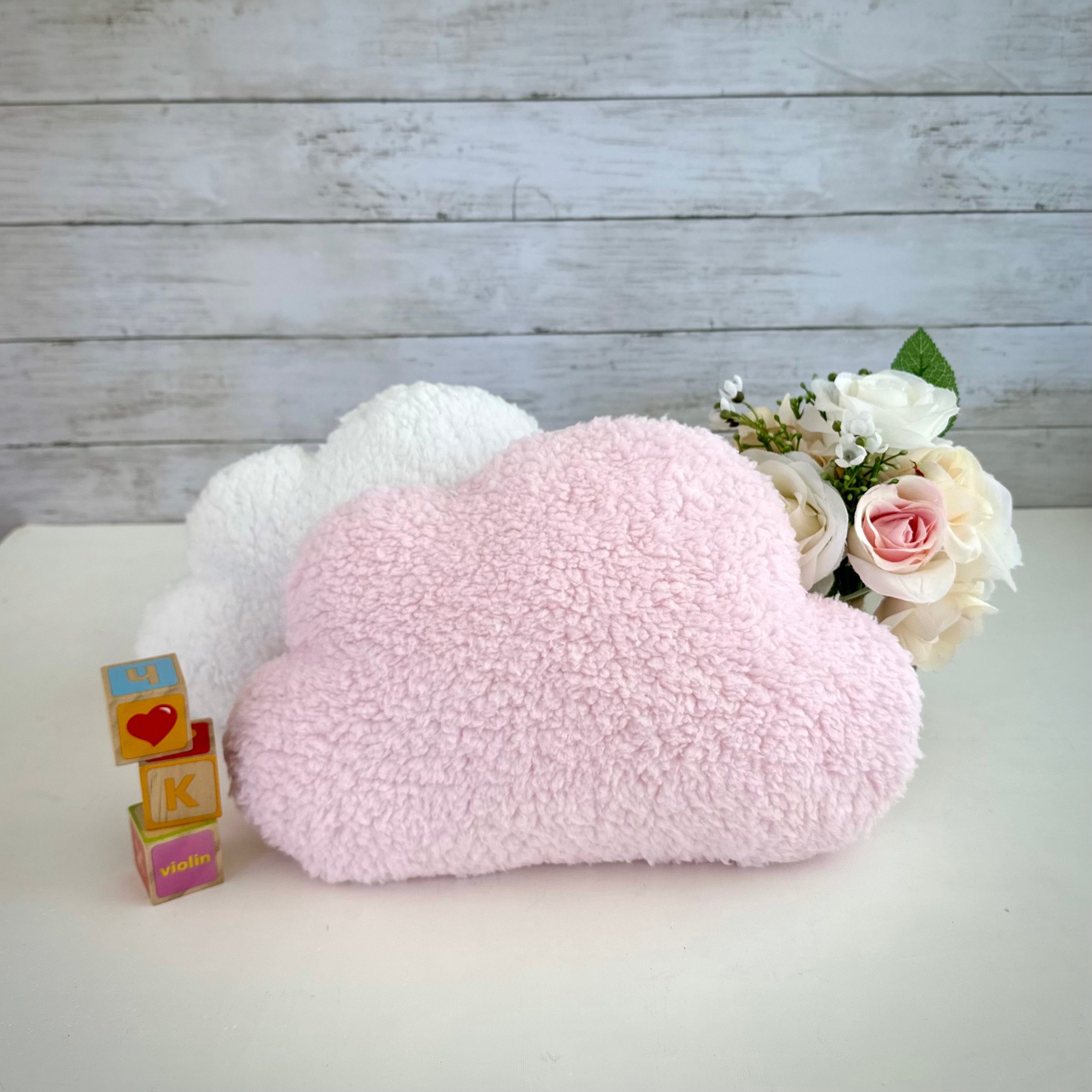 Cloud Pillow Sherpa Cloud Cloud Cushion Cloud Shape Cloud - Etsy