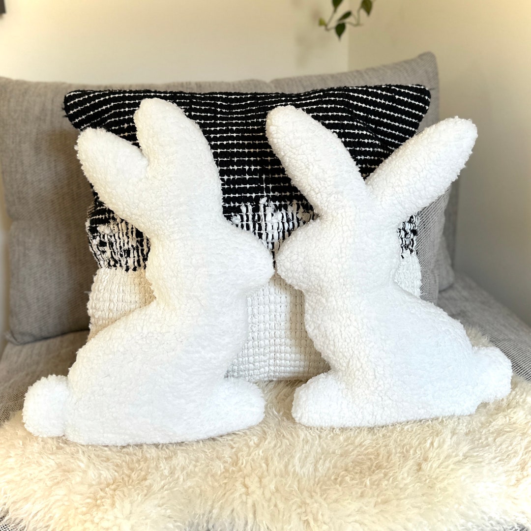 Easter Bunny, Stuffed Bunny, White Bunny, Easter Decor, Spring Decor ...