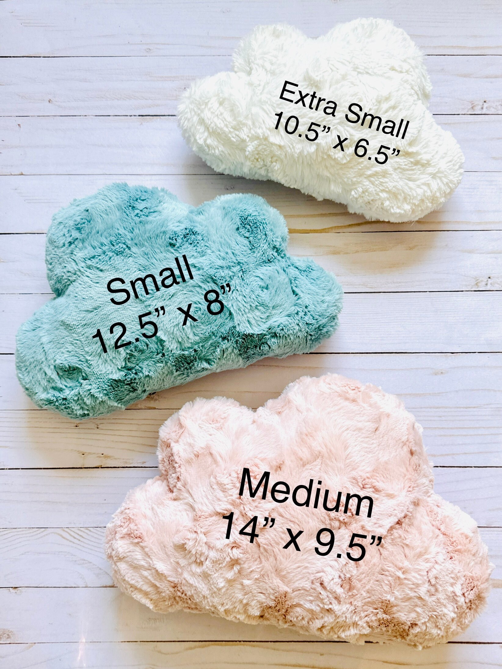 Cloud Pillow Faux Fur Cloud Pillow Cloud Shape Cloud Decor - Etsy