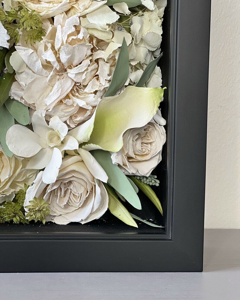 Preserved Flower Garden Design in Shadowbox - Etsy