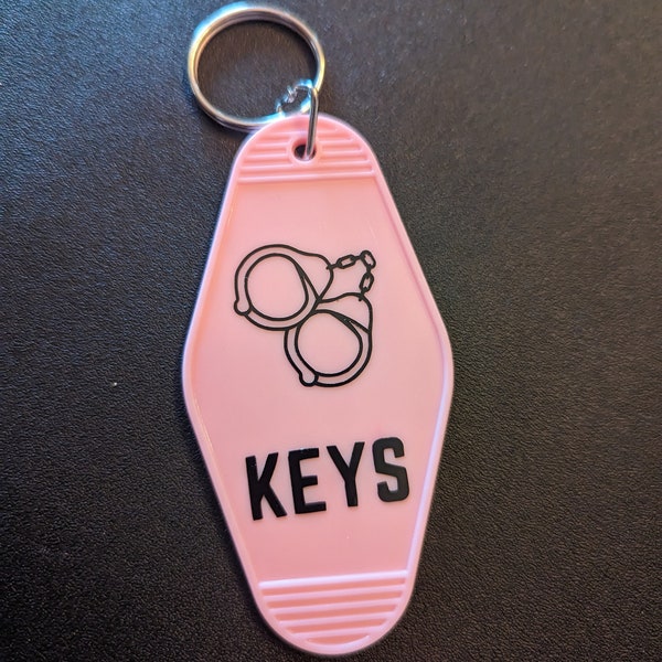 Handcuff Keychain - Etsy