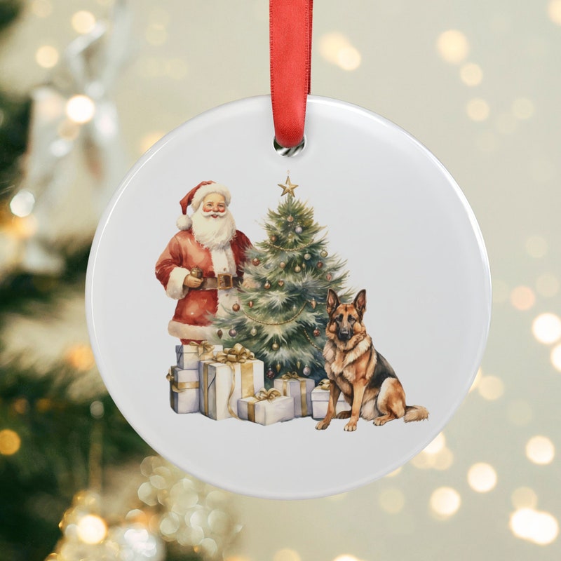 German Shepherd Ornaments - Etsy