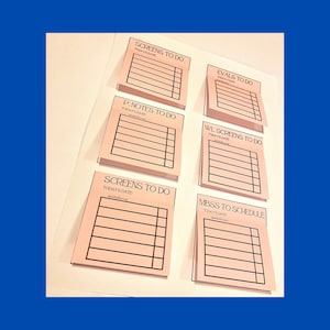 Printable Sticky Notes for Speech Therapy - Etsy