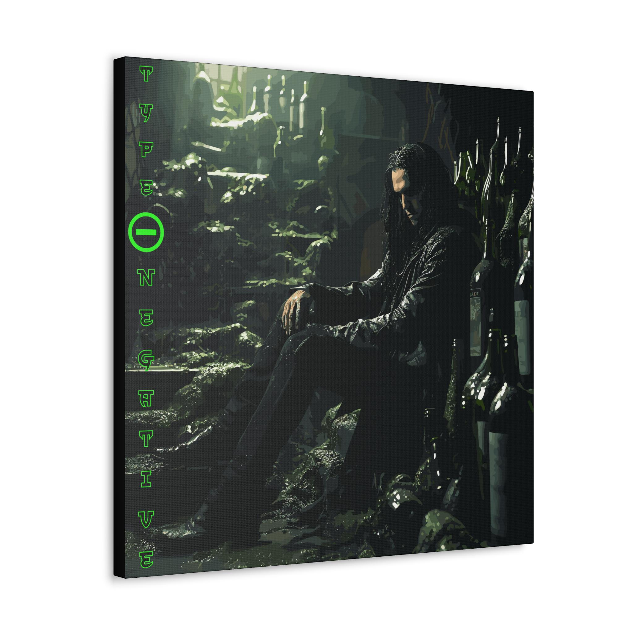 Type O Negative Matte Canvas, Peter Steele Rock Poster, Vintage Room ...