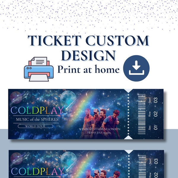 Coldplay - Etsy
