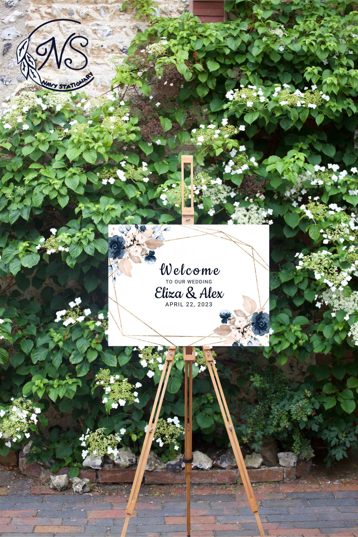 ELIZA WELCOME WEDDING Sign, Editable Template, Custom Sign, Digital ...