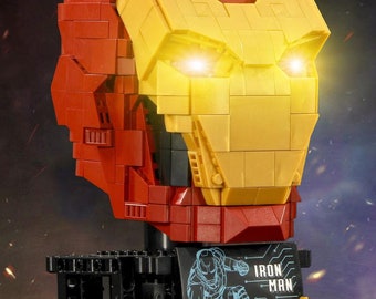 Iron Man Building Block - Etsy