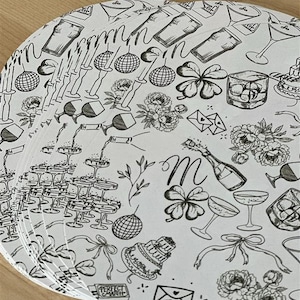 Custom Wedding/event Collage, Pattern, Toile - Etsy