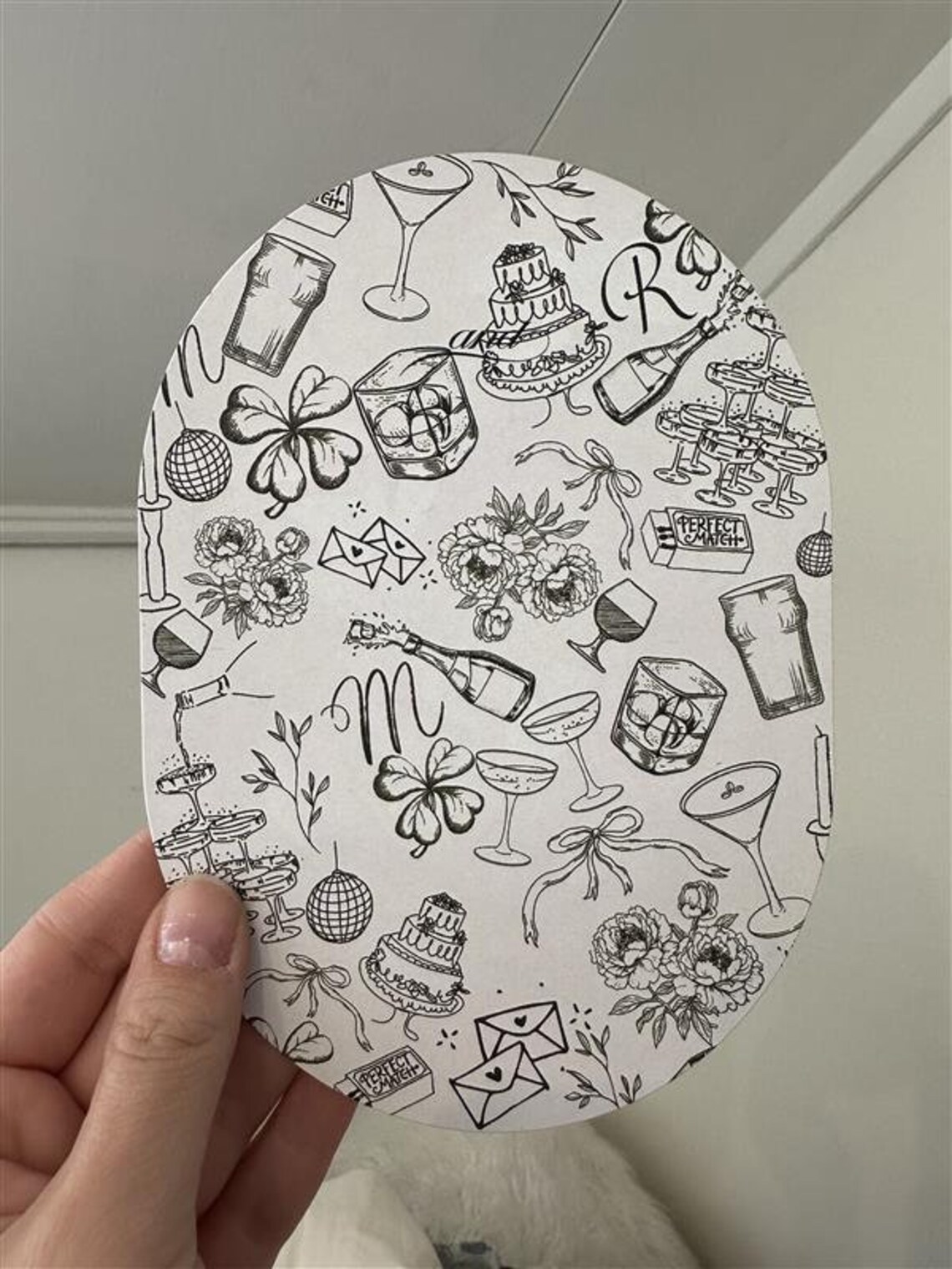 Custom Wedding/event Collage, Pattern, Toile - Etsy