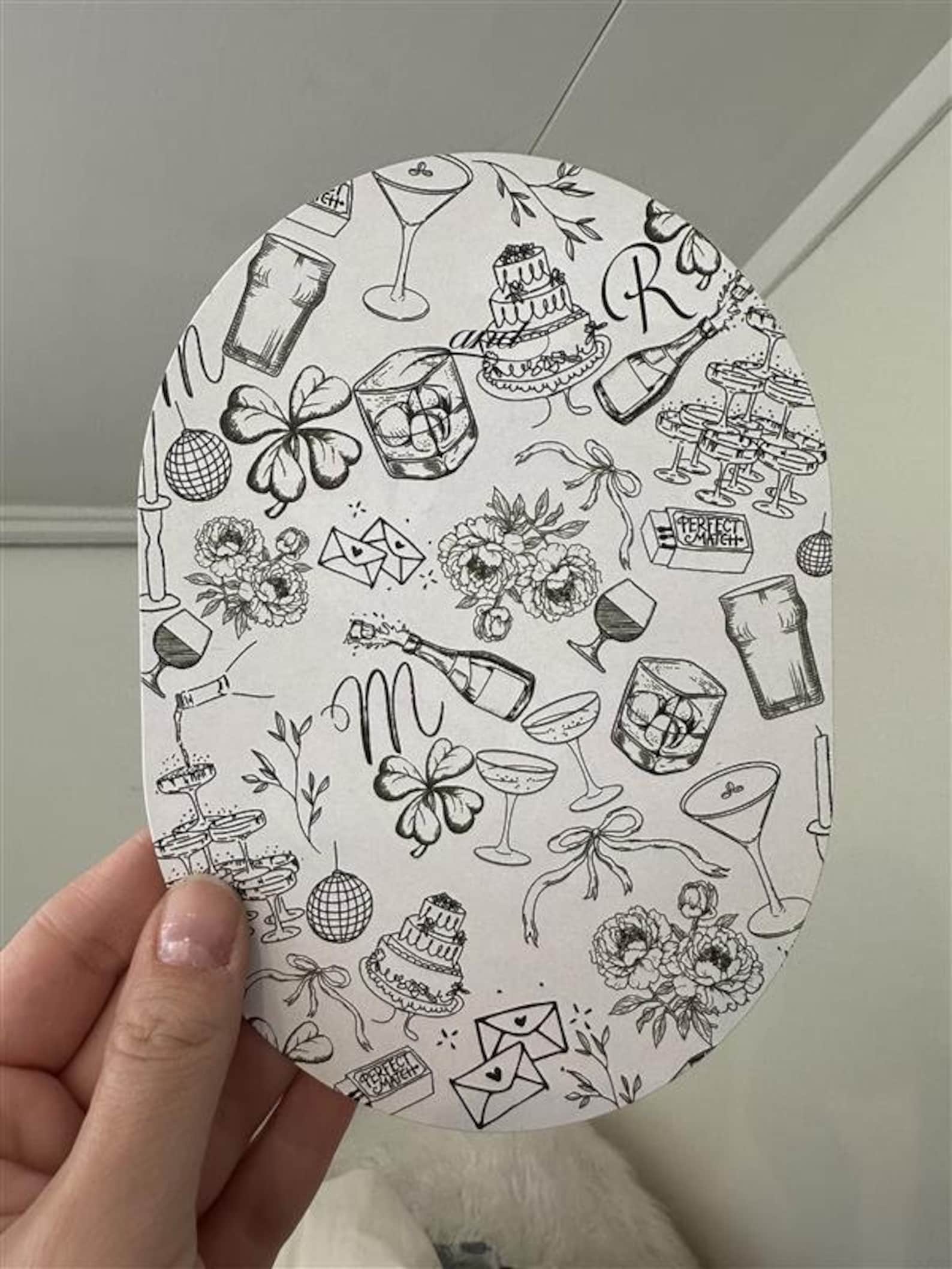 Custom Wedding/event Collage, Pattern, Toile - Etsy