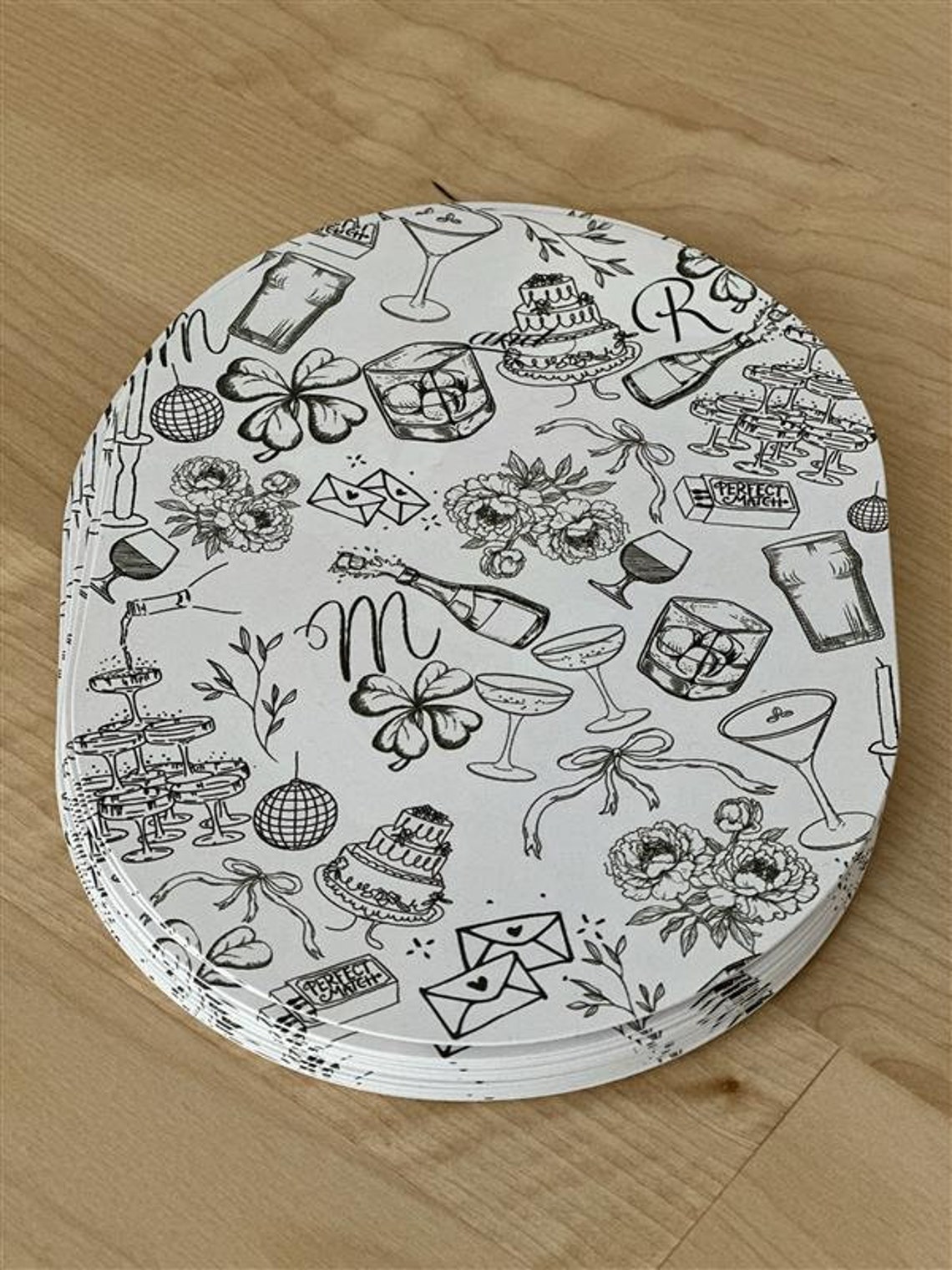 Custom Wedding/event Collage, Pattern, Toile - Etsy