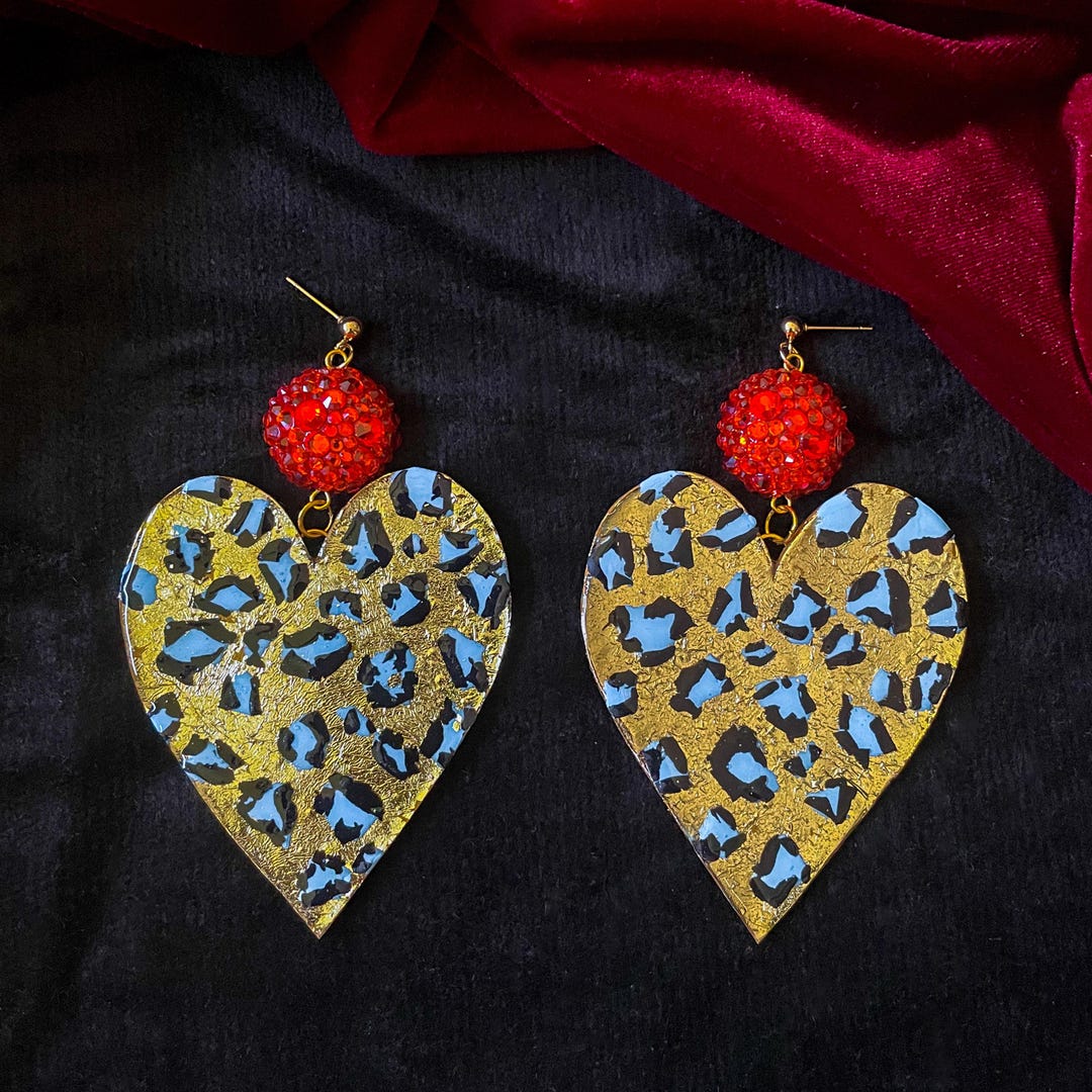 Female Trouble Film Inspired Polymer Clay Handmade Cheetah Print ...