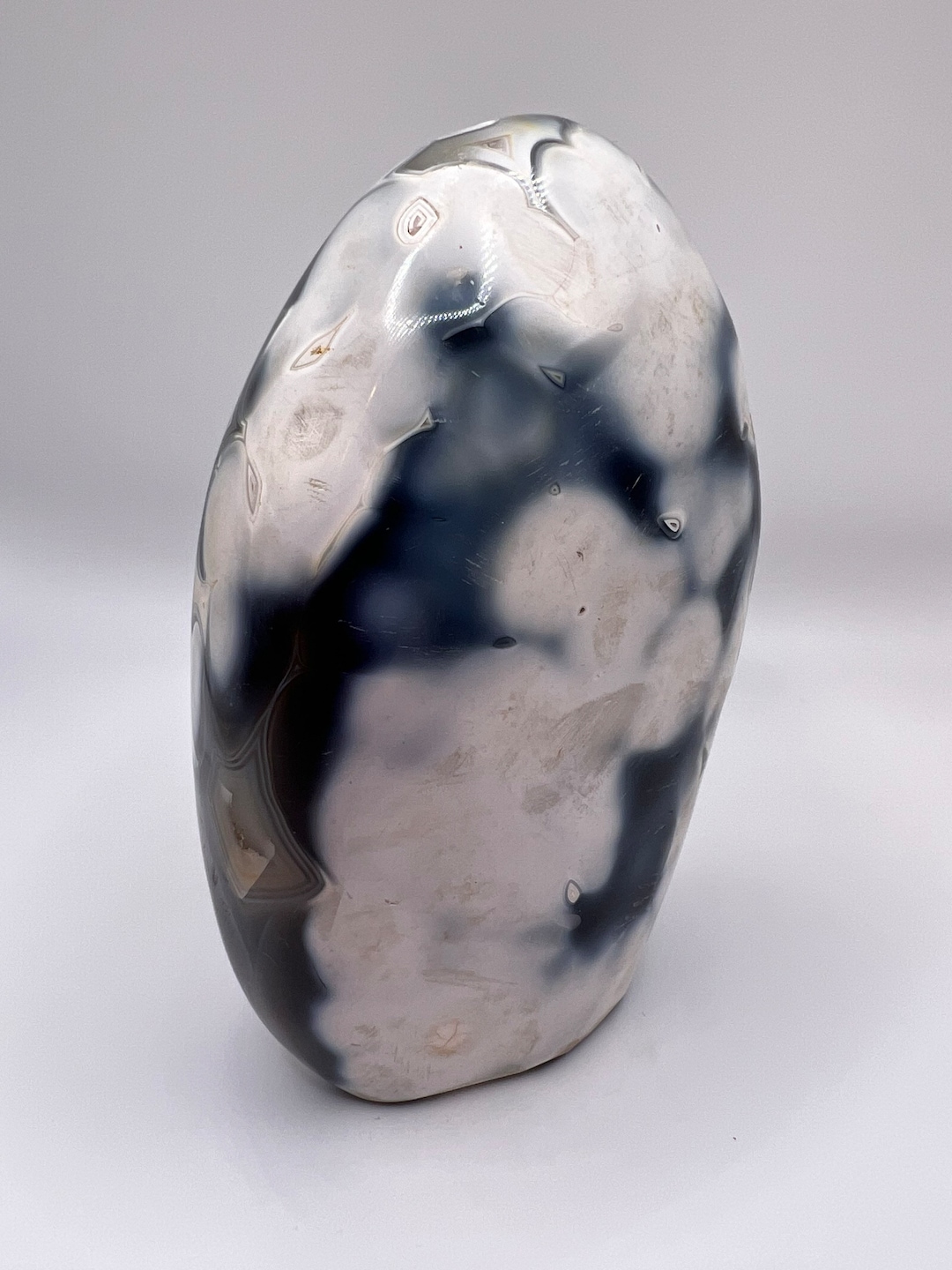 Orca Agate Freeform - Etsy