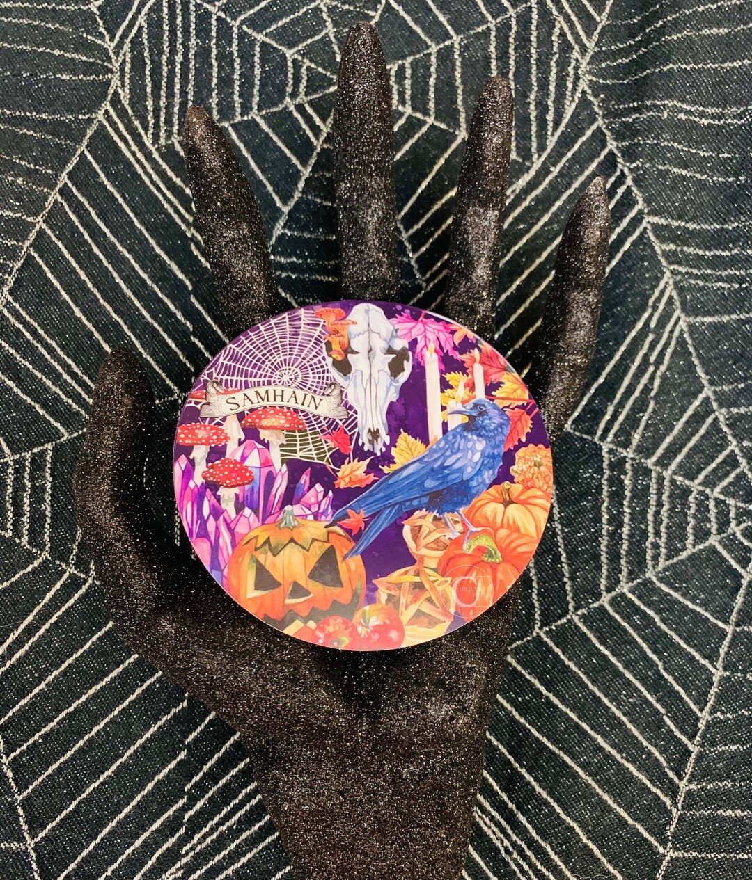 Pagan SAMHAIN Sabbat Wheel of the Year Single Printable Art Digital ...