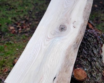 Live Edge White Ash Slab - Etsy