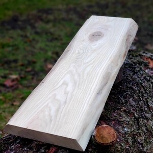 Live Edge White Ash Slab - Etsy