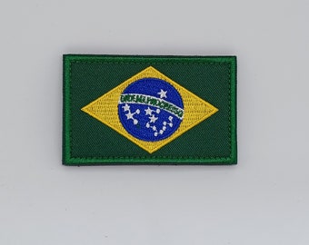 Brazil Flag Patch - Etsy