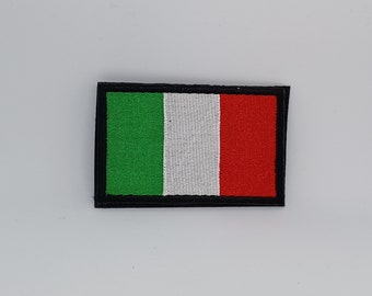 Italian Flag Patch Custom Made F28 - Etsy