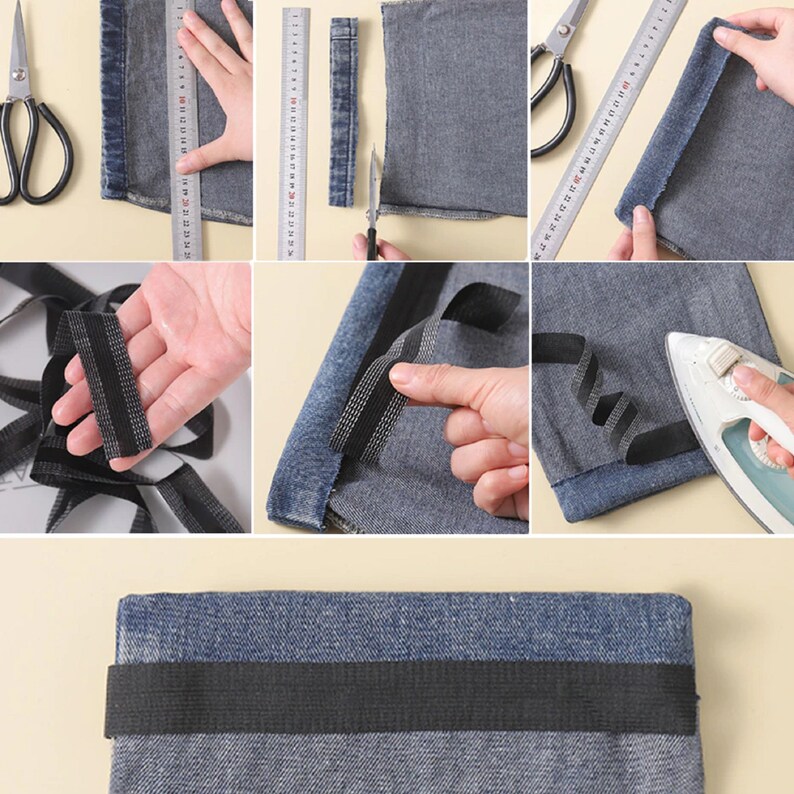 Self-adhesive Pants Paste Tape Iron on Shorten Hem Cuff for - Etsy