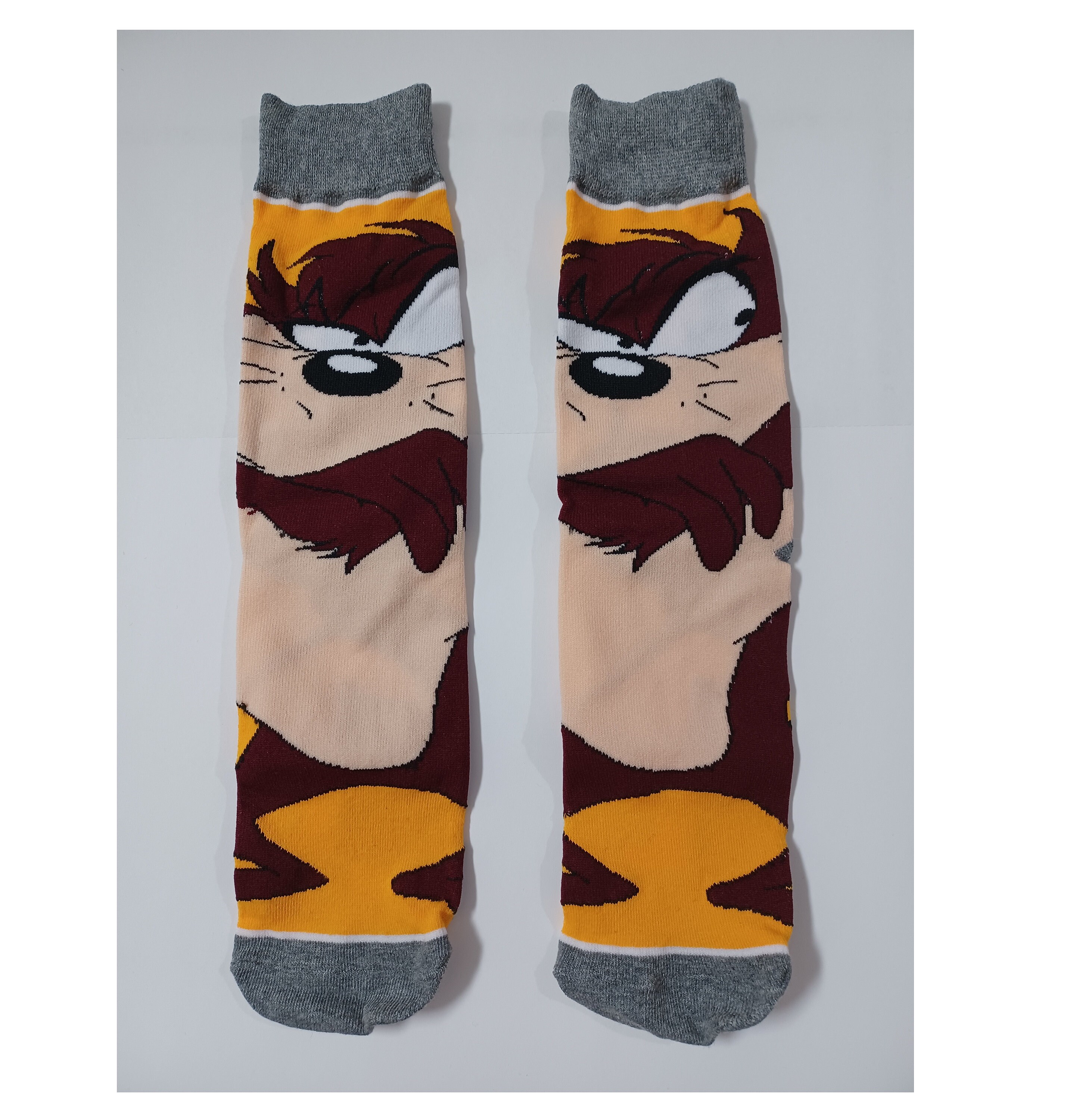 Taz Tasmanian Devil Animated Cartoon Cosplay Costume Fun Socks - Etsy ...