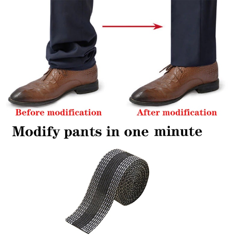 Self-adhesive Pants Paste Tape Iron on Shorten Hem Cuff for - Etsy