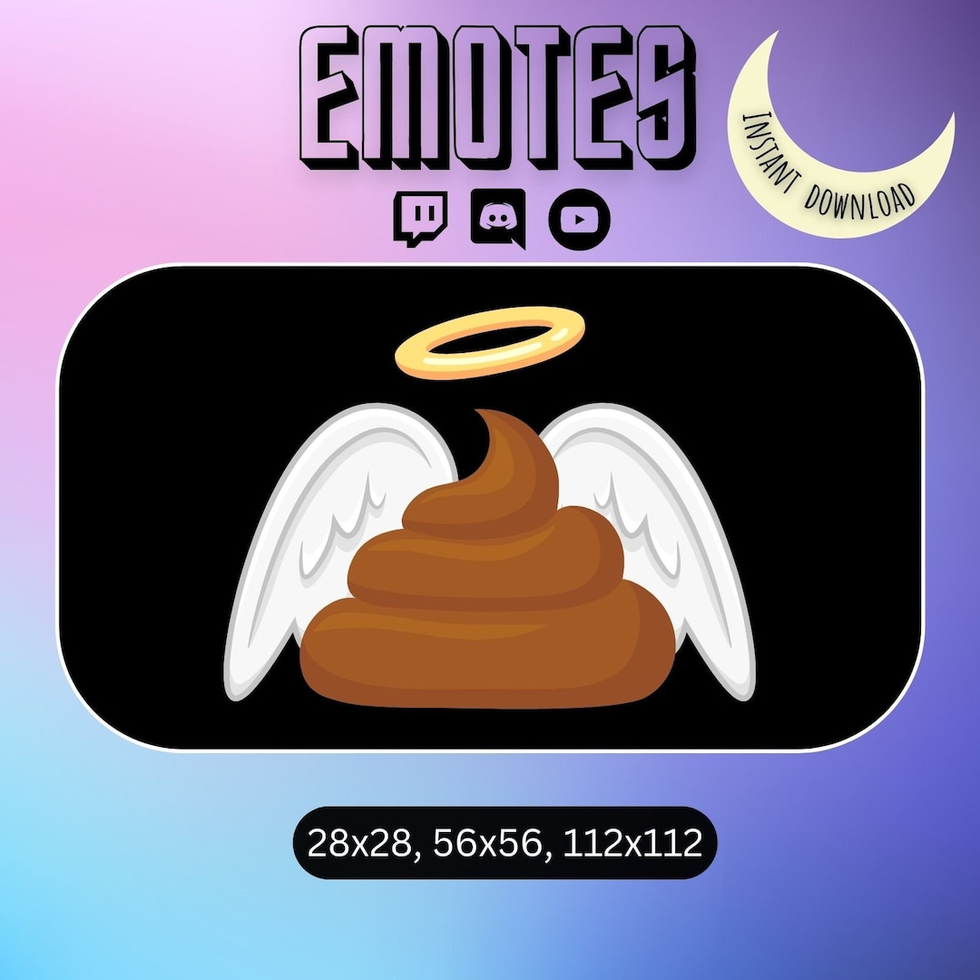 Holy Shit Emote Twitch Discord KICK Youtube - Etsy