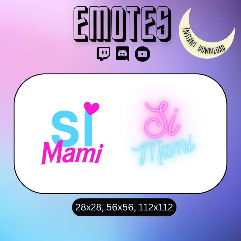 Si Mami Emote for Twitch | Kick | Discord - Etsy