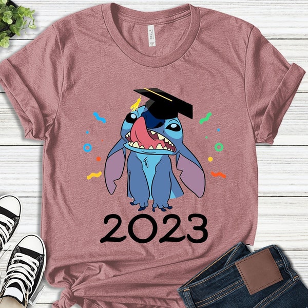 Stitch Graduation Png - Etsy