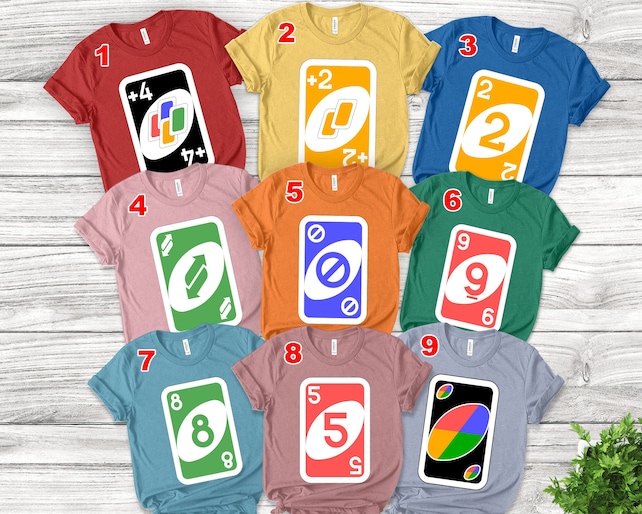 Uno Tshirt - Etsy