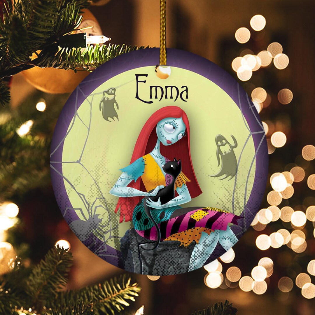 Personalized Christmas SALLY Christmas Tree Ornament Disney - Etsy