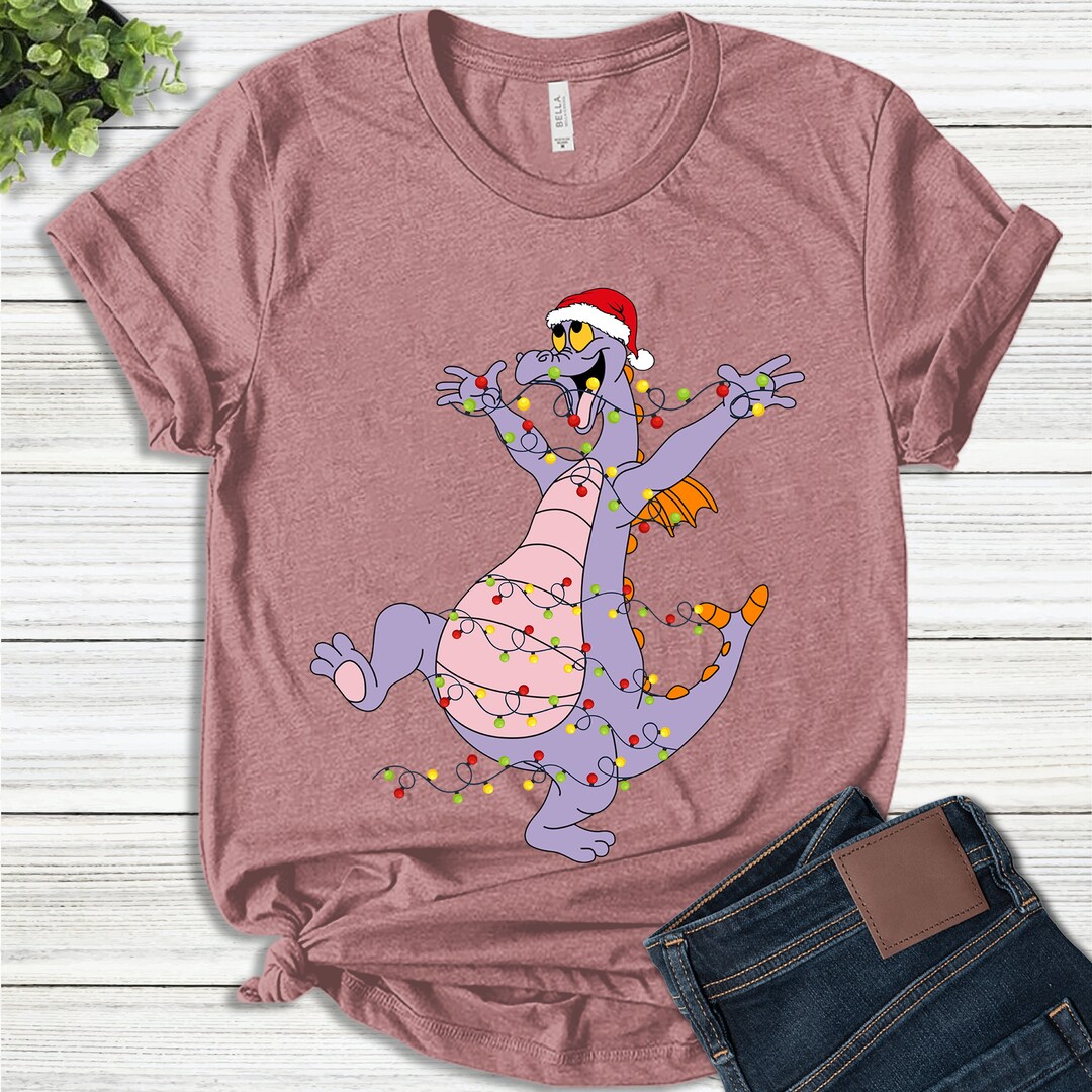 Figment Christmas Epcot Around the World Shirtmickey's - Etsy