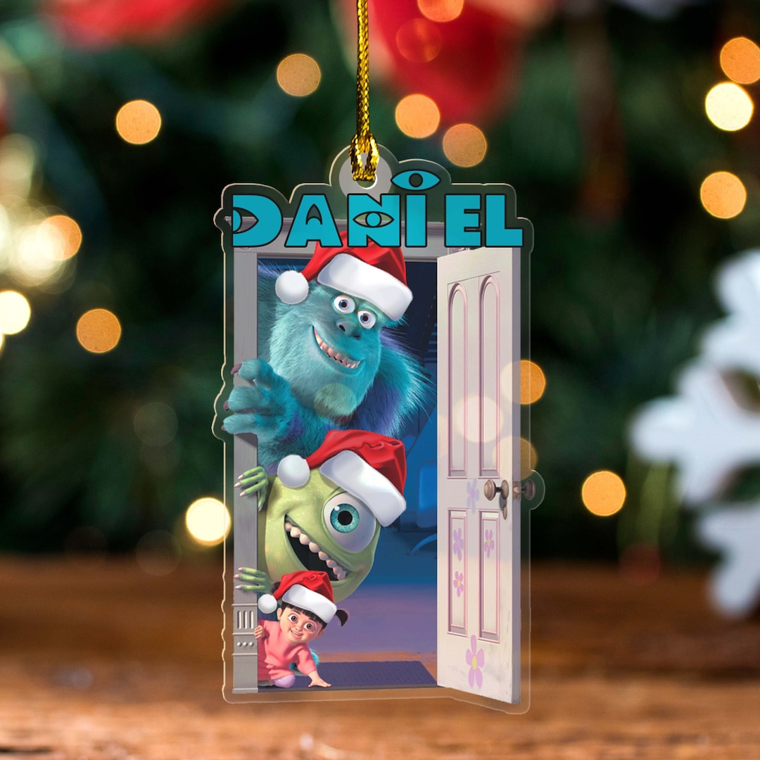 Personalized Disney Monsters University Christmas Ornament,monsters Inc ...