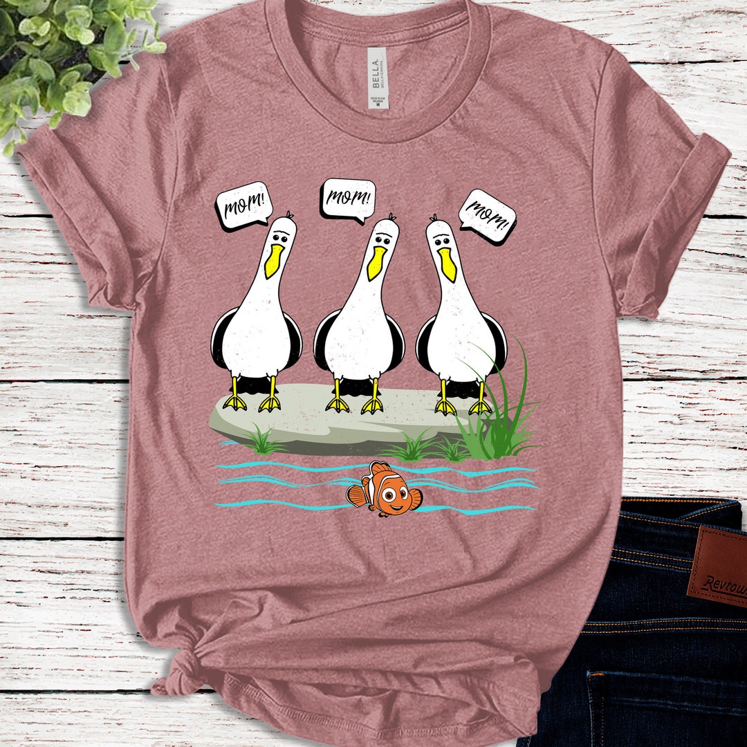 Disney Pixar Funny Finding Nemo Mother's Day Seagulls MOM - Etsy