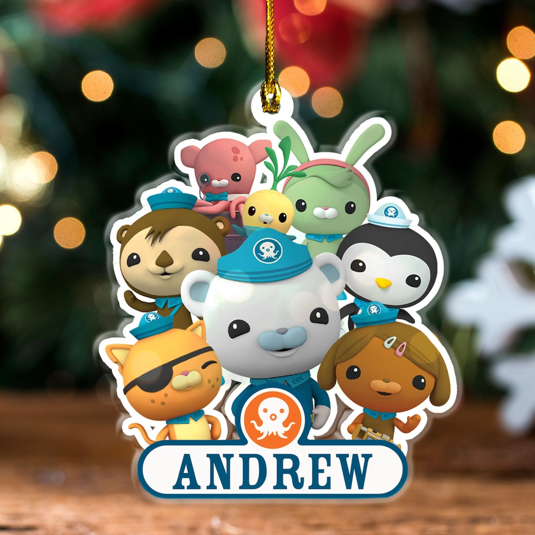 Octonauts Christmas Cutout Ornament/kids Christmas - Etsy