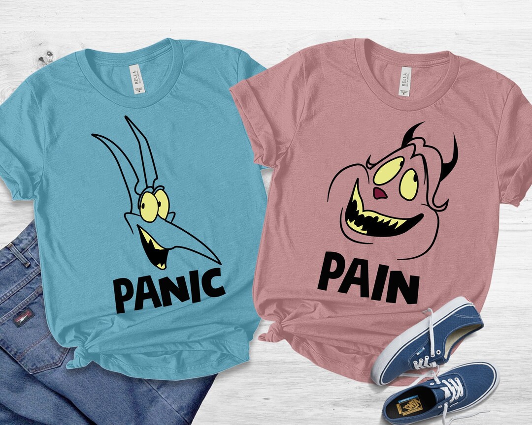 Pain and Panic Inspired T-shirts Pain and Panic Shirts Hades - Etsy