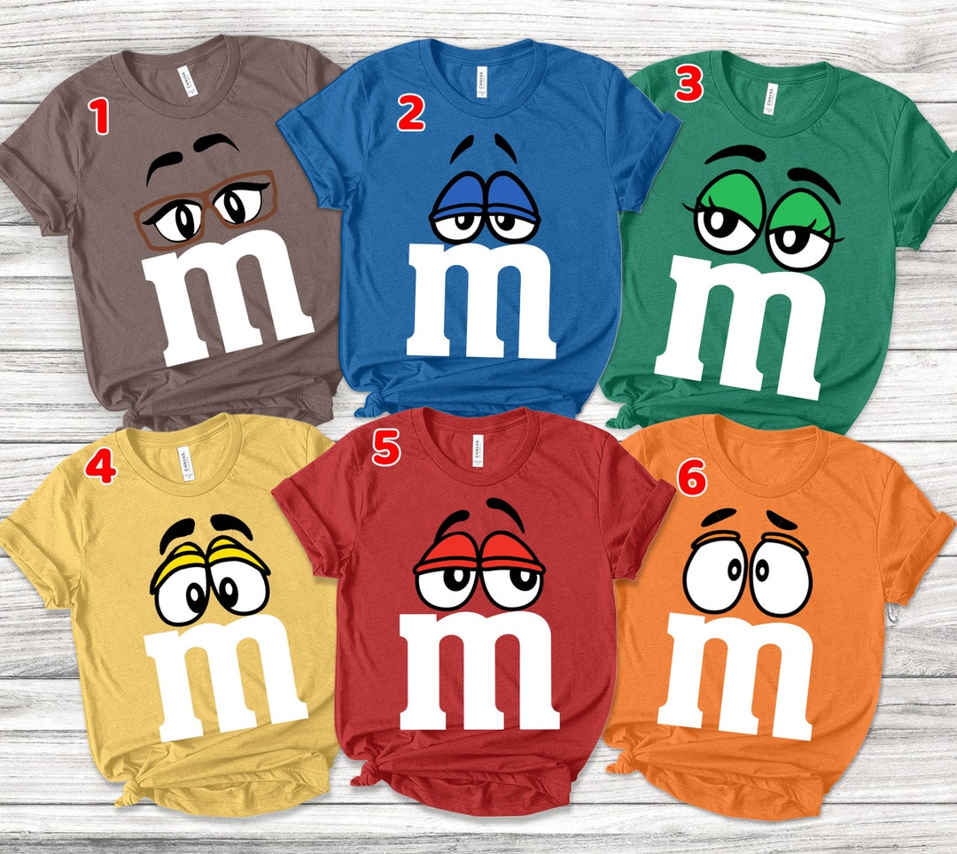 M&m's Candies Shirt, M and M Matching Family Shirt, Family Halloween ...