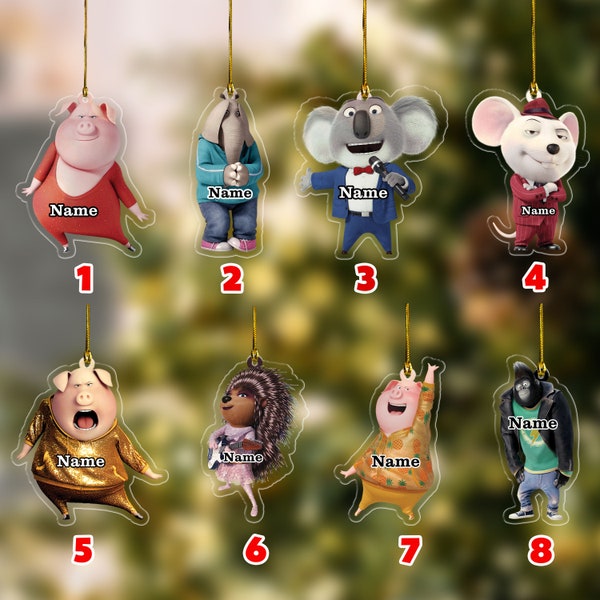 Johnny From Sing Ornament - Etsy