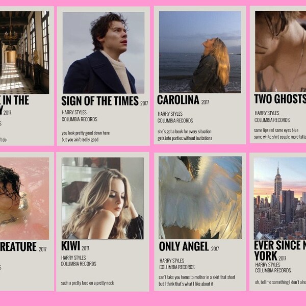 Harry Styles Song Cases - Etsy