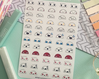 Emoji Sticker Sheet 4th Edition, Book Annotating - Etsy